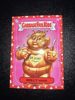 2024 TOPPS GPK GARBAGE PAIL KIDS PUTRID POETRY HOLLY WOOD #2A RED ...