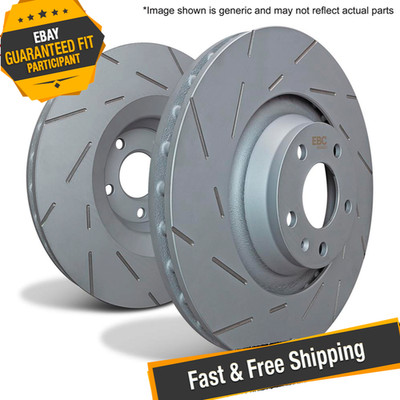 EBC USR BlackDash Series Sport Slotted Brake Rotors for 05-21 ...
