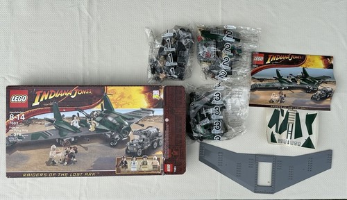 LEGO Indiana Jones Fight on the Flying Wing: Set 7683- OPEN BOX | eBay