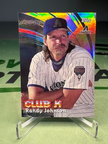 1999 Topps Randy Johnson All-Matrix #Club K Holofoil Insert Arizona ...