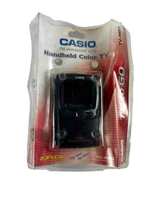 Casio TV-980 Handheld Color 2.3" LCD TV Portable Passive Matrix Screen ...