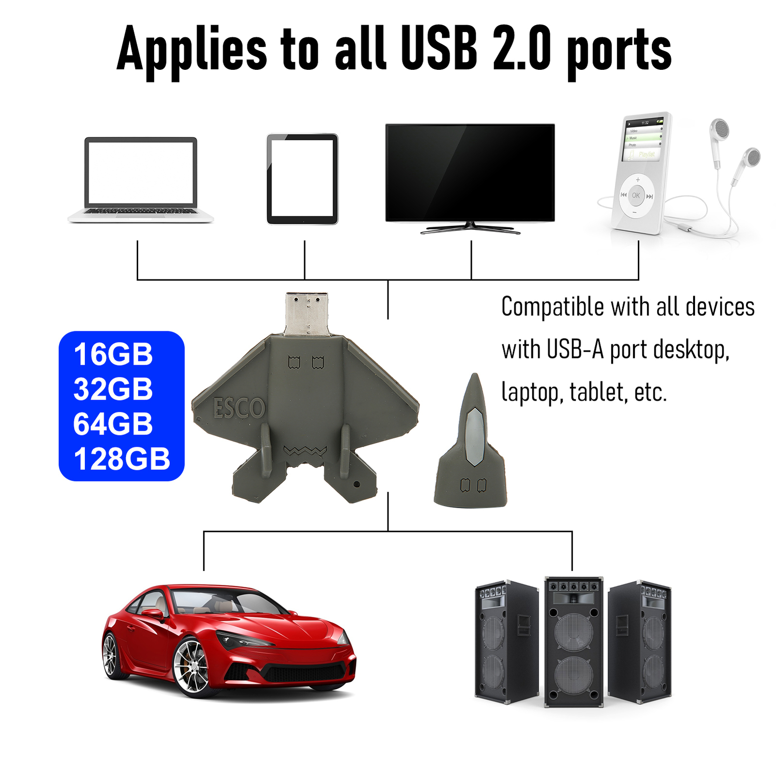 USB Flash Drive Gray Cartoon Fighter Doll Storage For Transmis | eBay