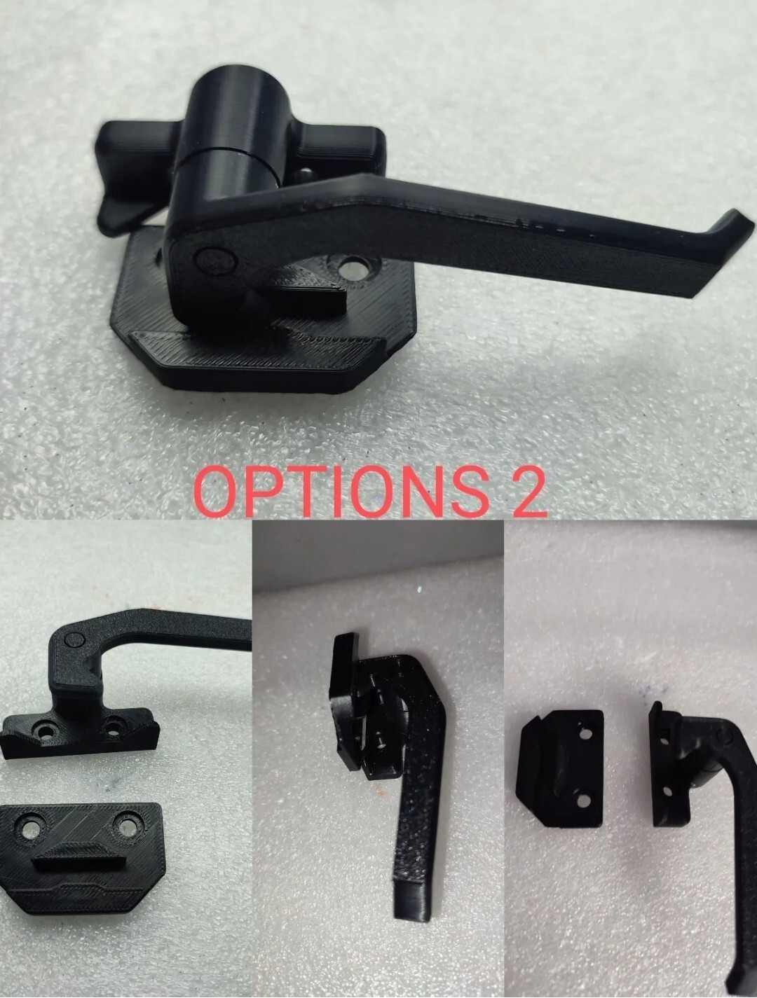 X2 Window Black Lever Latch Lock Catch MotorHome. CHEAPEST ⚠️ CHOOSE ...