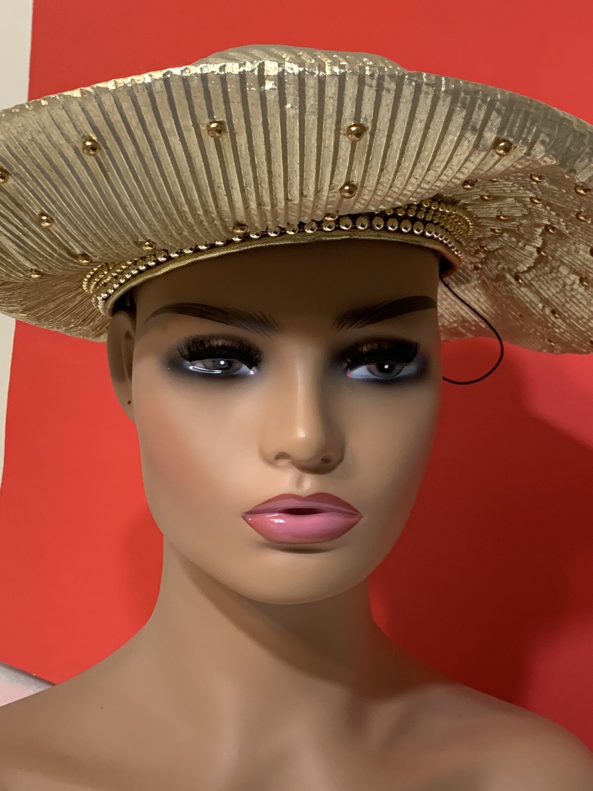 VINTAGE SUMMER HAT WITH A BOW BY DEBORAH OF NEW YORK… - Gem