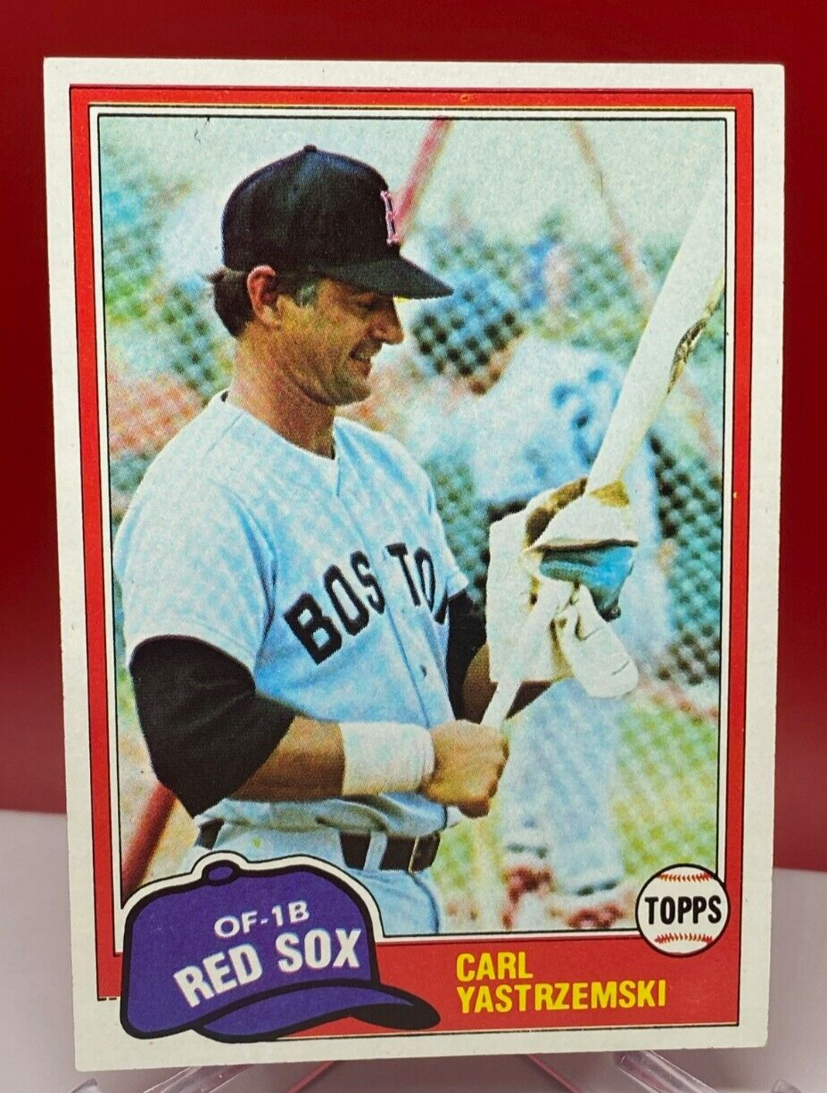1981 Topps Set-Break #110 Carl Yastrzemski NR-MINT | eBay