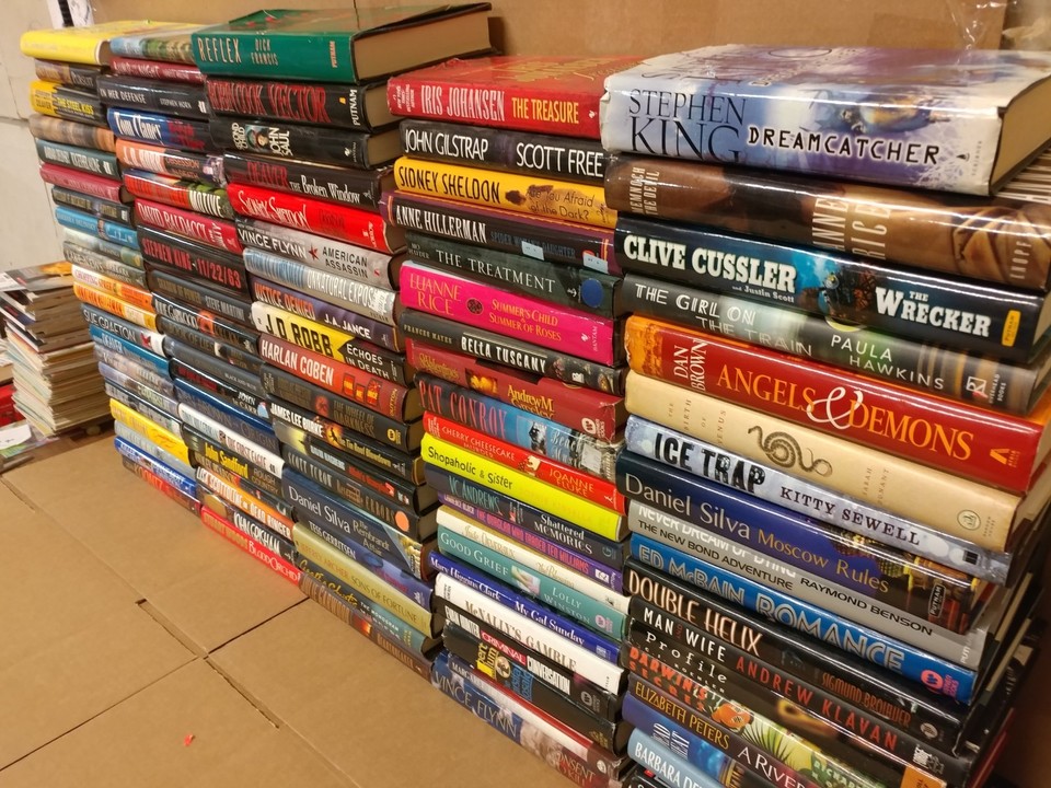 Lot of 10 Pounds Hardcover INSTANT COLLECTION GENERAL FICTION Book MIX ...