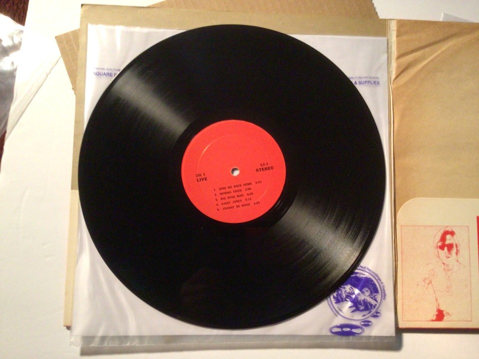 GRATEFUL DEAD - "Grateful Dead: Live" LP/Vinyl Record Revolution Red ...