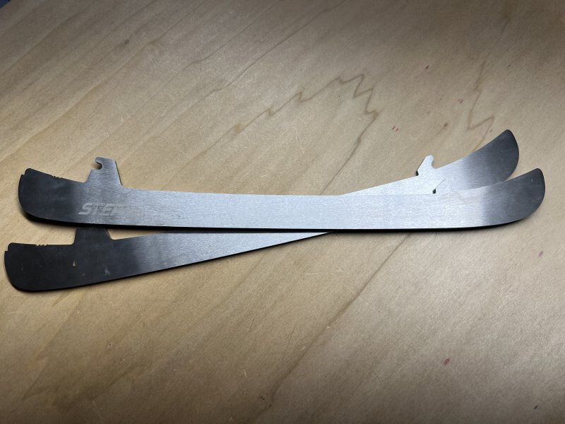 CCM Step Steel XS Stainless Steel Hockey Skate Blades - Pair | eBay