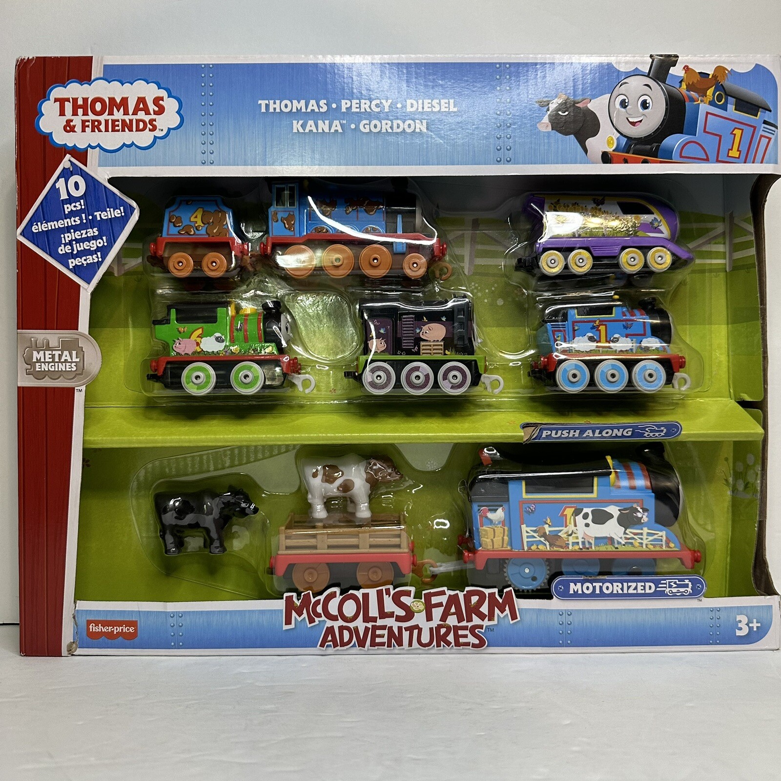 Thomas & Friends Around the Farm Engine 6 Trains
