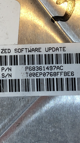 2017 17 Dodge Ram 1500 P68361497AC Computer Engine Control ECU ECM EBX ...