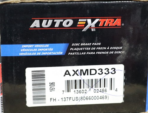 AUTO EXTRA AXMD333 DISC BRAKE PADS | eBay