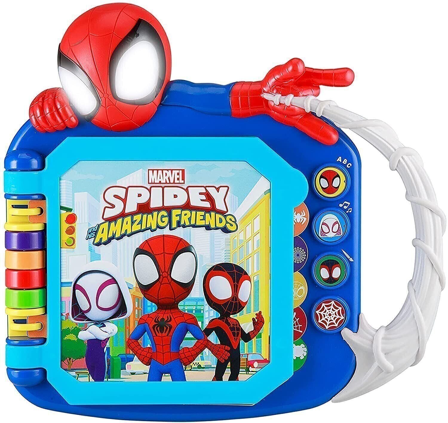 Spidey and His Amazing Friends Book, with Built-in Preschool Learning ...