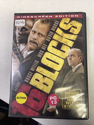 16 Blocks (DVD, 2006, Widescreen) - Previously Rented 12569810402| eBay