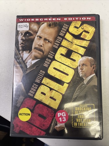 16 Blocks (DVD, 2006, Widescreen) - Previously Rented 12569810402| eBay
