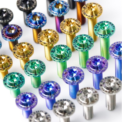 M6 Titanium screw Motorcycle shell Outer panel Decorate Bolt flying ...