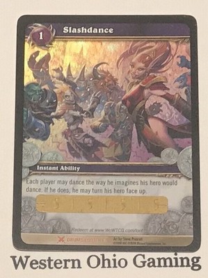 World of Warcraft TCG Slashdance #1/3 Foil Loot Card NEW WOW CCG | eBay