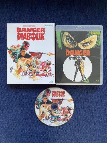 Danger Diabolik Imprint Blu-ray OOP with slipcover region free | eBay UK