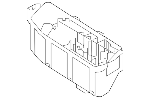 Genuine Nissan 2014-2023 Nissan - Fuse Box 24381-4BA1A | eBay