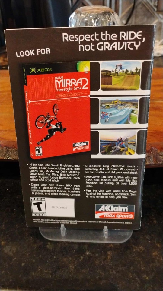 AGGRESSIVE INLINE Original XBOX Skating Game ACCLAIM 2002 Instruction ...