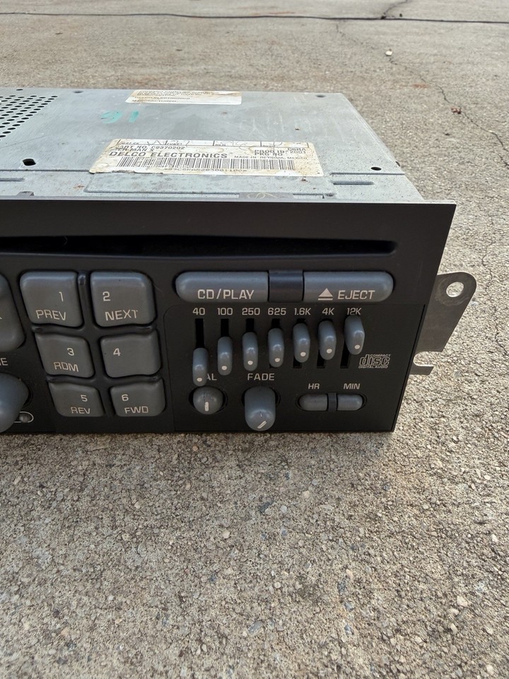 98-02 Pontiac Firebird Trans Am OEM Monsoon GM Radio AM/FM 09370202 | eBay