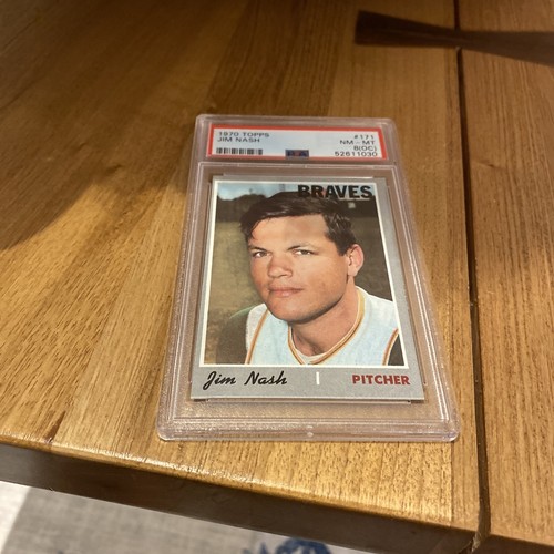 1970 Topps BB #171 PSA 8 (OC) Jim Nash Braves 171 | eBay