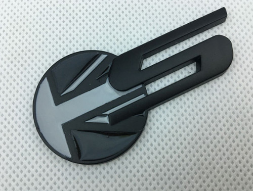 Metal Black S Sport UK British Flag Car Trunk Rear Emblem Badge Decal ...