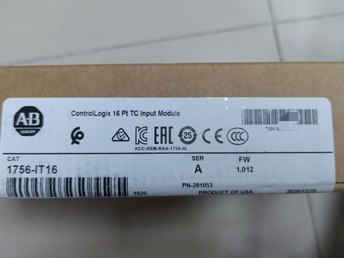 1756-IT16 Allen Bradley 1756IT16 ControlLogix 16 PT TC Input Module | eBay