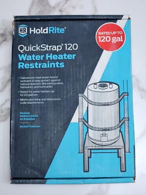 HoldRite QS 120 Water Heater Straps Galvanized Steel Accessories Up To ...
