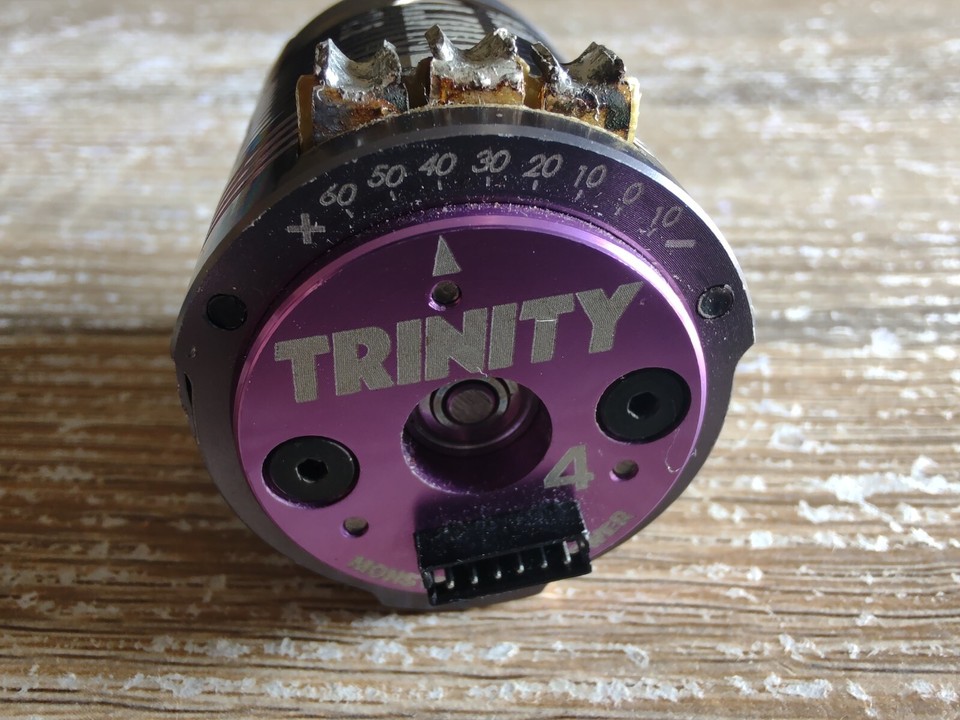 Trinity D4 17.5T Sensored Brushless Motor Maxzilla TEP1702RM Tested ...