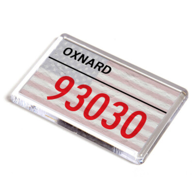 FRIDGE MAGNET - Oxnard, 93030 - US Zip Code | eBay UK
