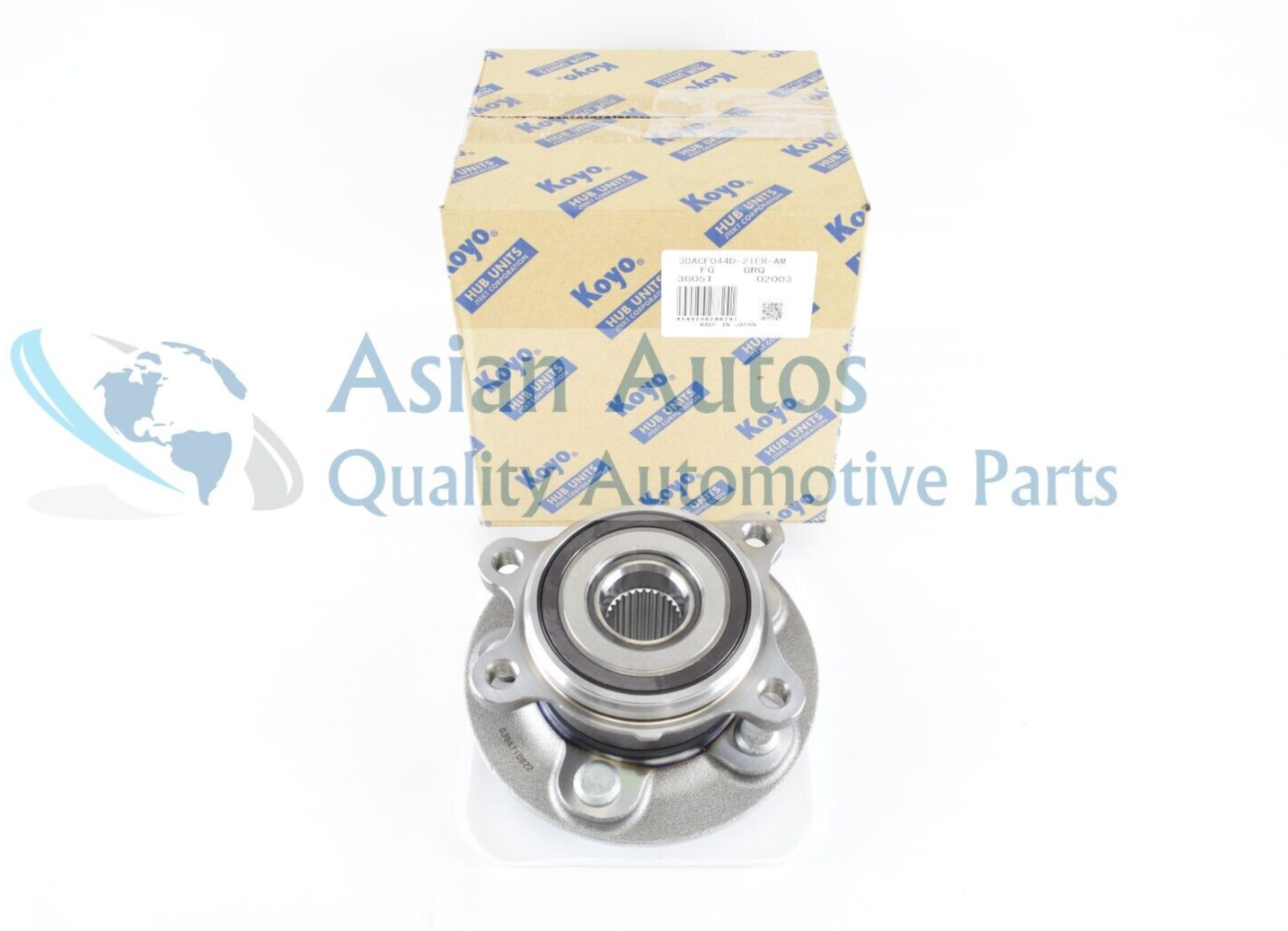 Koyo Front WheelBearing & Hub Assembly 435500R070 For Toyota Rav4 19-23 ...