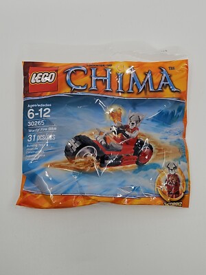 LEGO LEGENDS OF CHIMA Worriz' Fire Bike 30265 | New | Sealed | Ships in ...