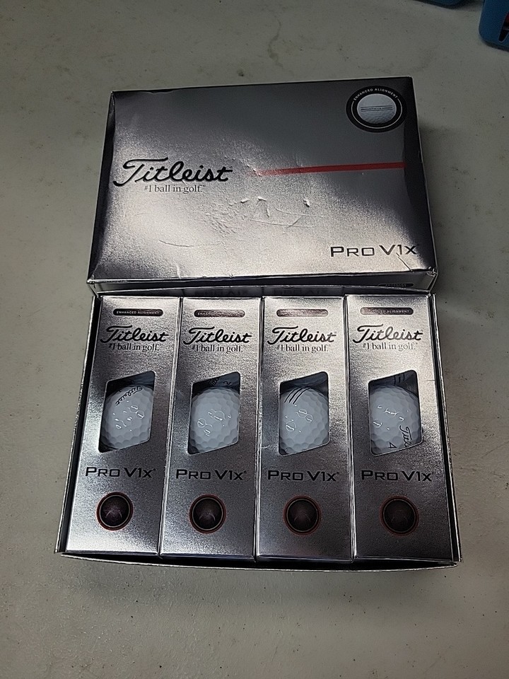 Pro V1x Enhanced Alignment-12 balls total | eBay