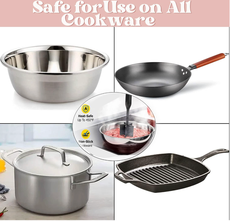 Meat Chopper, Ground Beef Chopper with 5-Blade Head, Versatile High ...