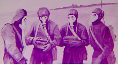 35mm Film Strip Nuclear Bomb damage Fallout Education Slide Cell Civil ...