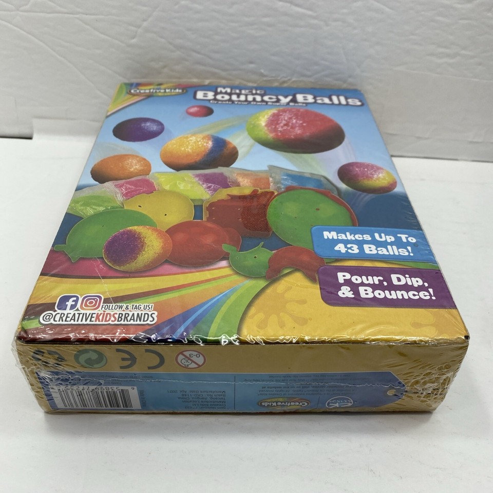 Creative Kids DIY Magic Bouncy Balls Create Your Own Power Balls Craft Kit New | eBay