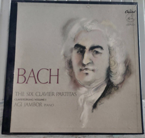 Bach - The 6 Clavier Partitas Agi Jambor Capitol US 2LP Box EX | eBay