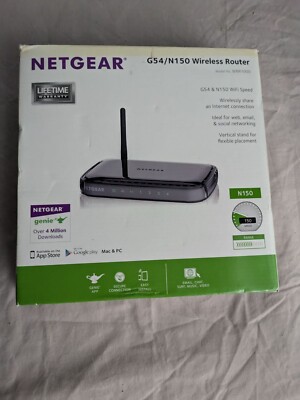 Netgear N150 150 Mbps 4-Port 10/100 Wireless N Router (WNR1000 ...
