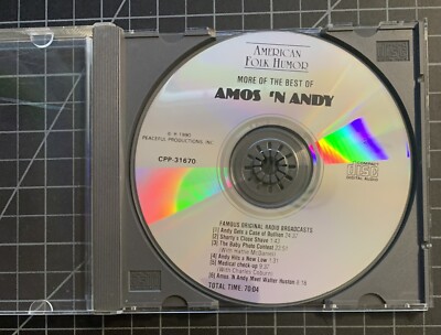 More of the Best of AMOS 'N ANDY 1929 Orig Radio Cd Broadcasts Disc 2 ...