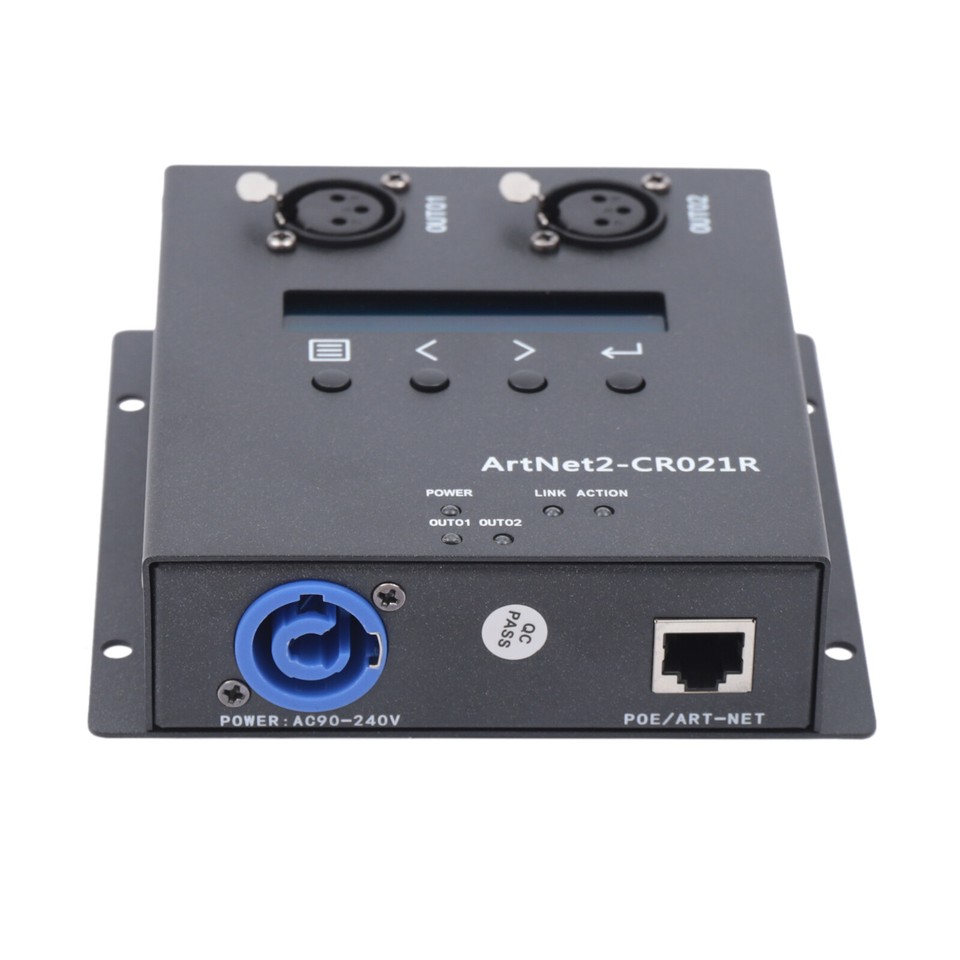 Ethernet Lighting Controller Interface Art-Net Node Network Converter ...
