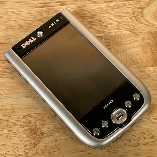 Dell Axim X50/X50V Black Silver 3.7" VGA TFT Display Pocket PC PDA ...