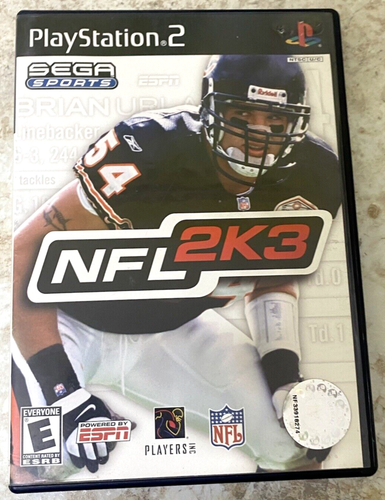 SEGA NFL 2K3 (Sony PlayStation 2, 2002) PS2 TESTED with Case ...