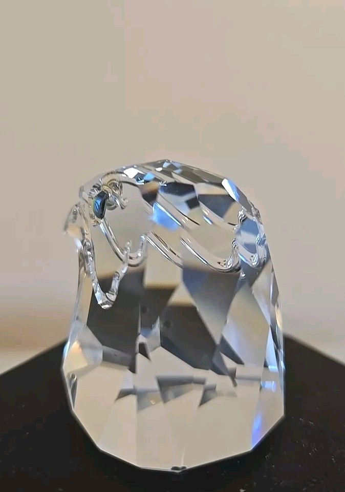 Swarovski Crystal Falcon Head Figurine | eBay