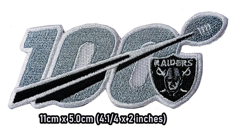 Oakland Raiders NFL Football Patches Embroidery iron,sew(From Thai by ...