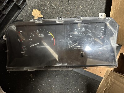 1987-1989 OEM Ford 5.0 Mustang 140 MPH Instrument Cluster Speedometer ...