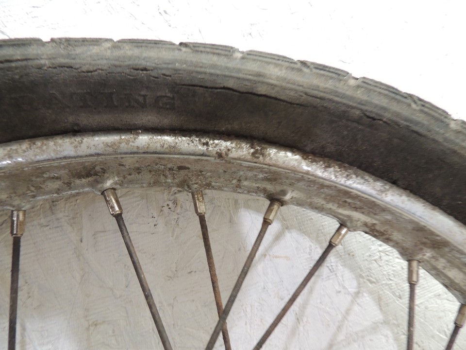 Suzuki Suzy Mokick M30 M31 Front Wheel Assy w/ Hub & Speedo Gear | eBay