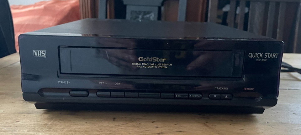 GoldStar VCP-100P - Video Cassette Player VHS Vintage | eBay.de