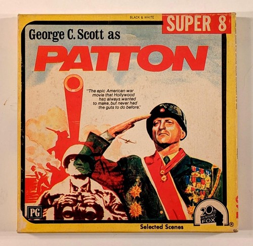 Patton 1970 Ken Films Super 8mm Movie w/ Sound; George C. Scott, Karl ...