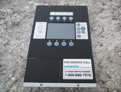 Siemens PMI-3 S54430-C15-A1 FireFinder XLS Fire Alarm Person Machine ...