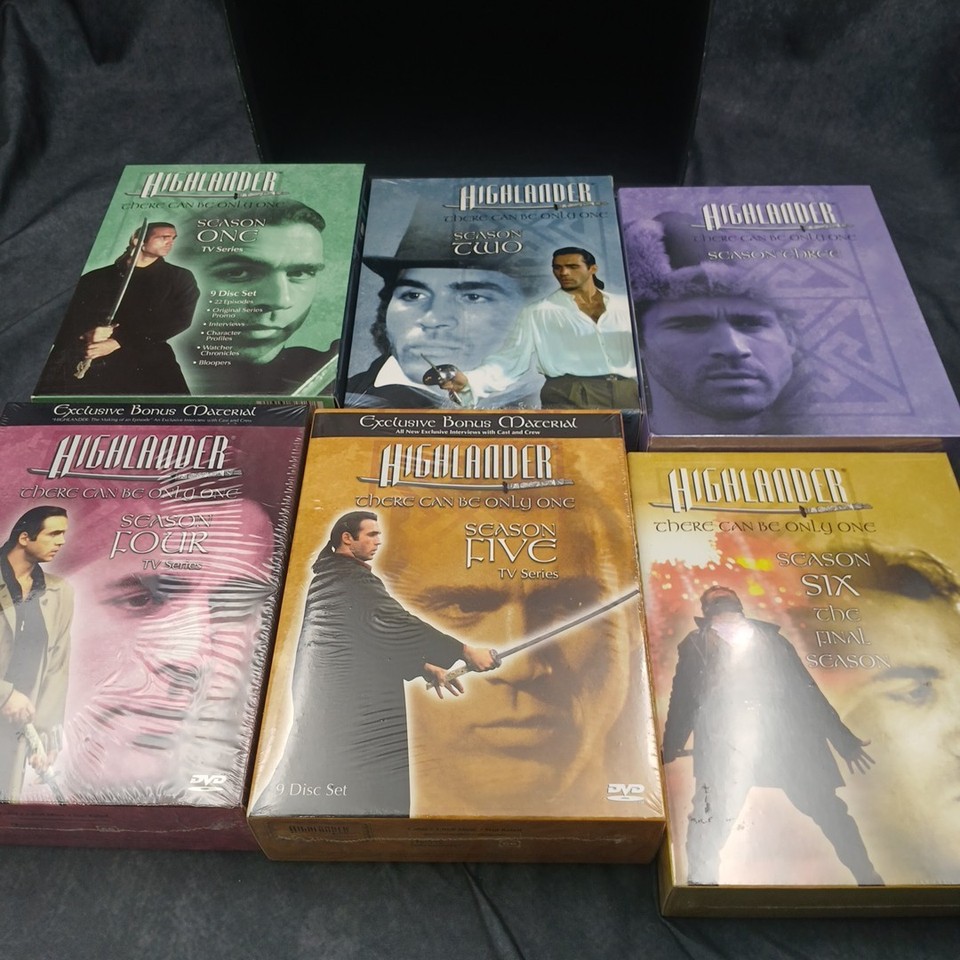 Highlander The Complete Series Seasons 1-6 There Can Only Be One | eBay